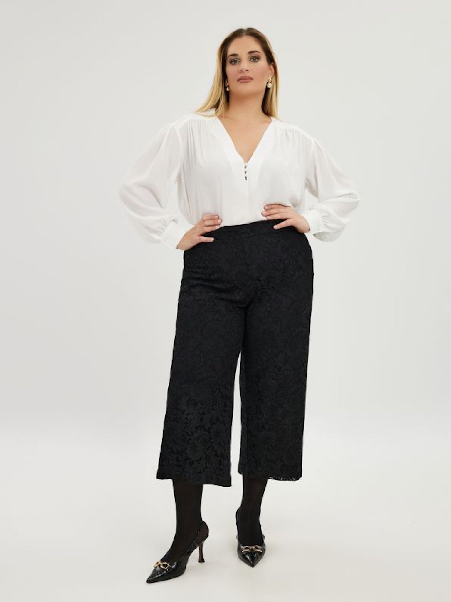 MAT | ONLINE & in Berlin | PLUS SIZE FASHION | Culotte aus Spitze ...