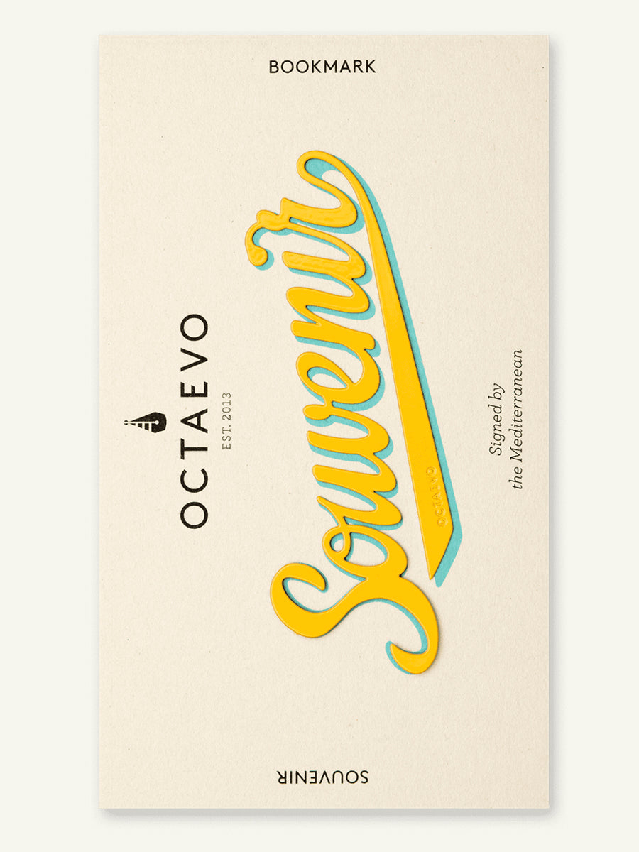 OCTAEVO BARCELONA | ONLINE & Berlin | Lesezeichen | Souvenir | Gelb ...