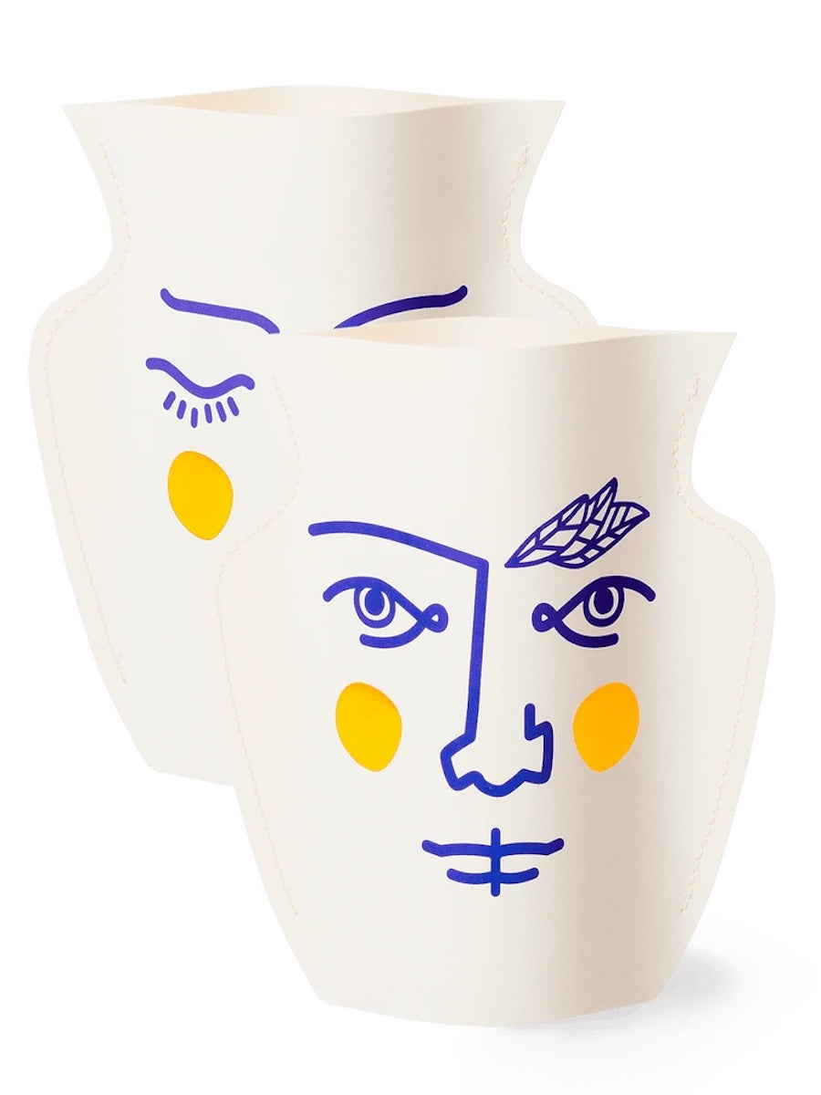 OCTAEVO BARCELONA | ONLINE & Berlin | Paper Vase | Janus | Yellow – Les ...